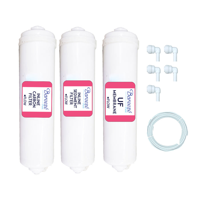 Bareeze Pure Filter Kit for Kent Ultra Storage UV+UF Water Purifier ...