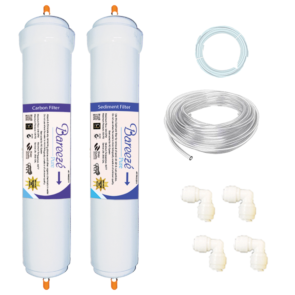Bareeze Pure Filter Kit For Aquaguard Smart UV Water Purifier Compatib ...